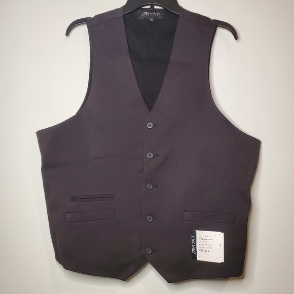 Suits & Blazers | Affinity Apparel 5 Button Up Vest 44r Slate Grey ...